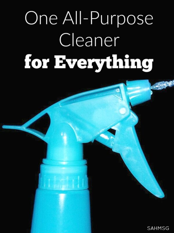One All-Purpose Cleaner for Everything » The Stay-at-Home-Mom Survival ...