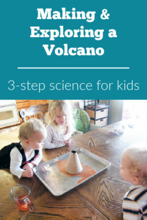 Making and Exploring a Volcano: 3-Step Science for Kids » The Stay-at ...