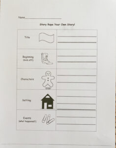 Story Rope Book Report Worksheet » The Stay-at-Home-Mom Survival Guide