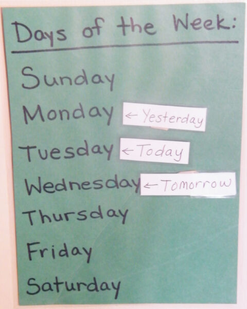 Teaching the Days of the Week Activities » The Stay-at-Home-Mom ...