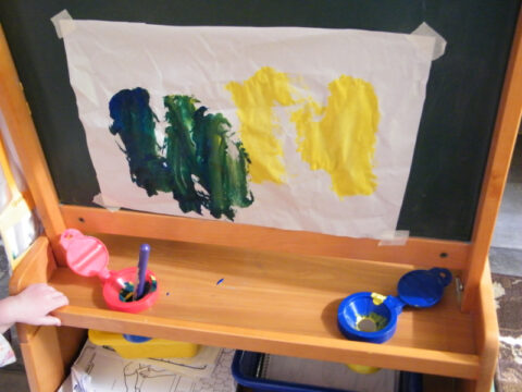 Child Made Color Wheel Color Mixing Cards » The Stay-at-Home-Mom ...